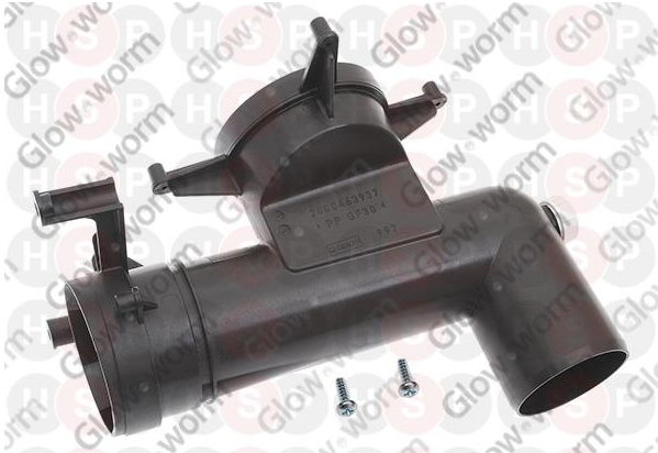 GLOWWORM ULTIMATE 24H BOILER FLUE DUCT TOP ASSEMBLY 0020020716 (BRAND
