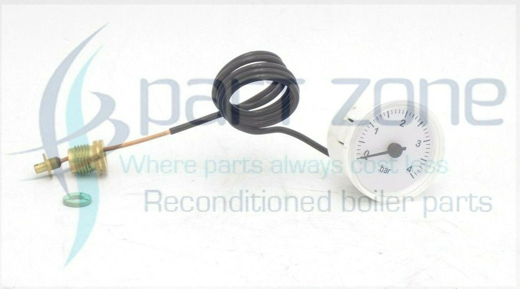 HEATLINE MONZA 24 24A 28 28A BOILER PRESSURE GAUGE D020113393